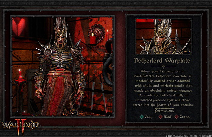Second Life Marketplace - [WARLORD] Netherlord Warplate - Fatpack